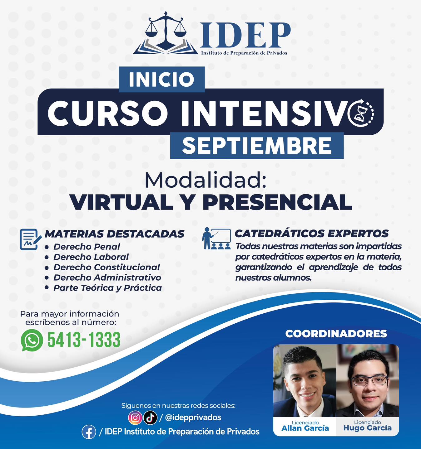 Cursos – IDEP - Instituto de Preparación de Privados